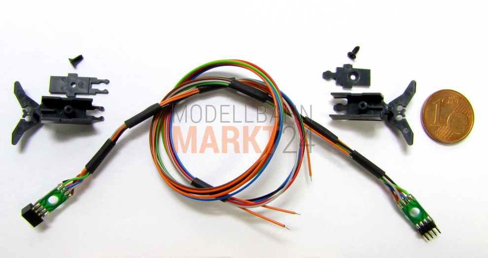 Ersatz E-Kupplung z.B. für ROCO ICN Elektrotriebzug-Mittelwagen Spur H0 ...