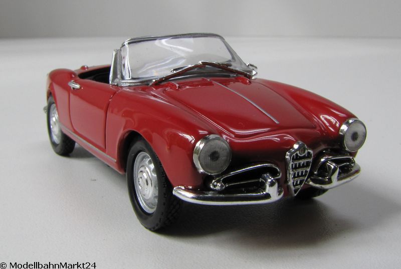 SOLIDO Alfa Romeo Spider 1958 rot | SW_2011022600AL