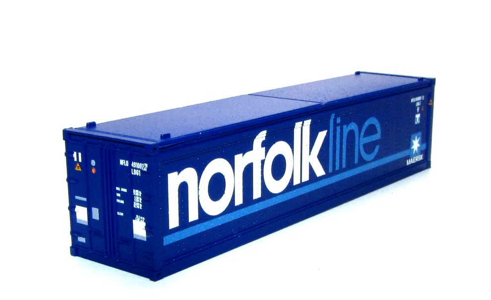 FLEISCHMANN Ladegut 40" Container Norfolkline blau für ...