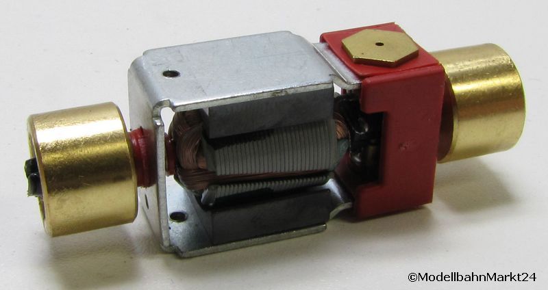 Ersatz-Motor mit 2 Schwungmassen z.B. für ROCO Diesellok BR 110 Spur H0 ...