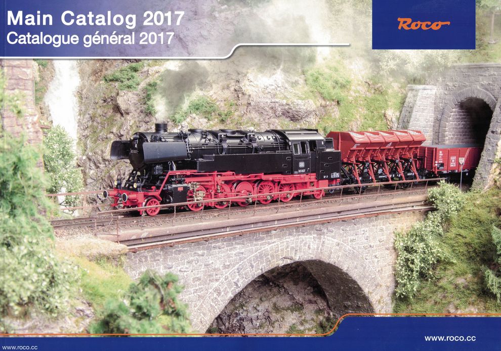 ROCO 80217 Main Catalog 2017 Catalogue général H0 H0e TT NEW/NOUVEAU ...