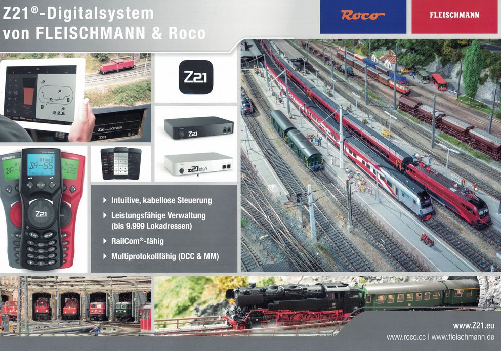 ROCO/FLEISCHMANN 83040 z21-Digitalsystem Katalog Prospekt Werbung ...