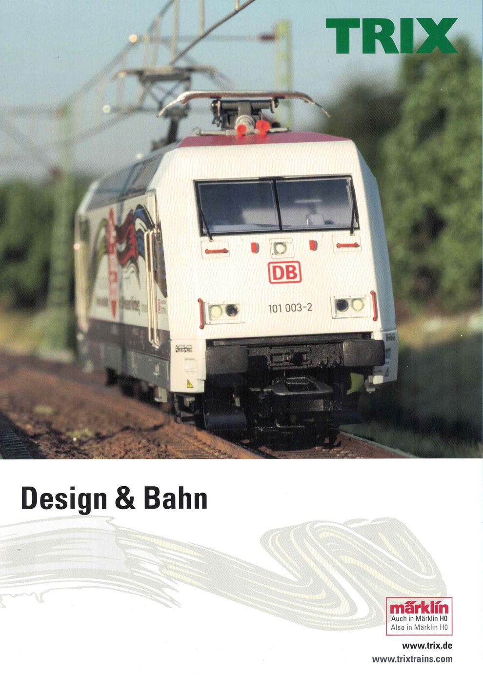 TRIX 369916 Prospekt Werbe-Poster - Design & Bahn - NEU | TRI_369916 K1T7