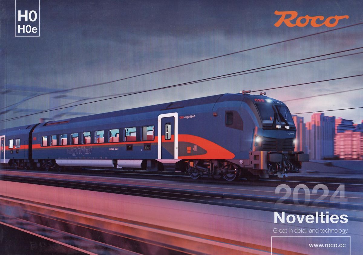 ROCO 80824 Catalog Novelties 2024 Great in detail and technology H0 H0e NEW | ROC 80824 K2