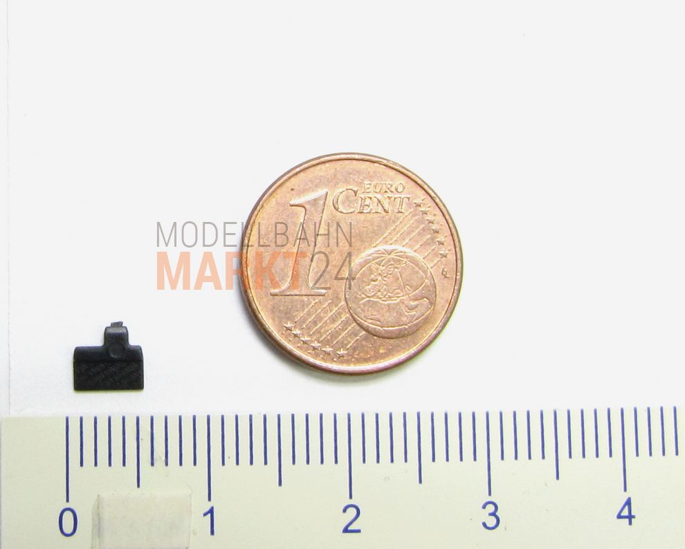 Ersatz-Domtreppe schwarz z.B. für ROCO MAV Dampflok BR 109 Spur H0 ...