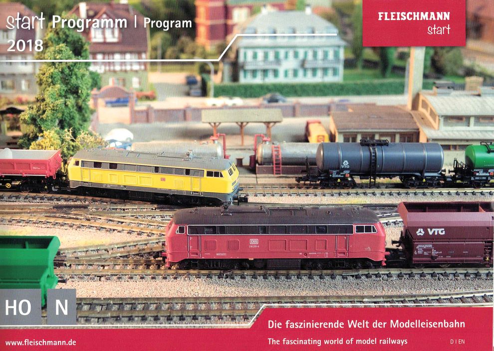FLEISCHMANN/ROCO 80694 start Programm 2018 Katalog für Einsteiger H0 ...